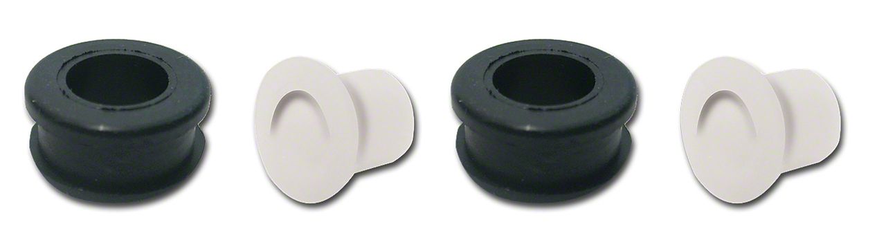 CA Ecklers Accelerator Rod Bushings with Inserts; Pair 31094 (55-67 ...