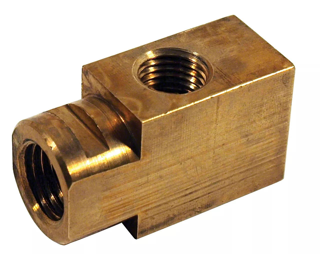 CA Ecklers Brake Line Block, Left Rear - with Power Brake - 1/4 Inch ...