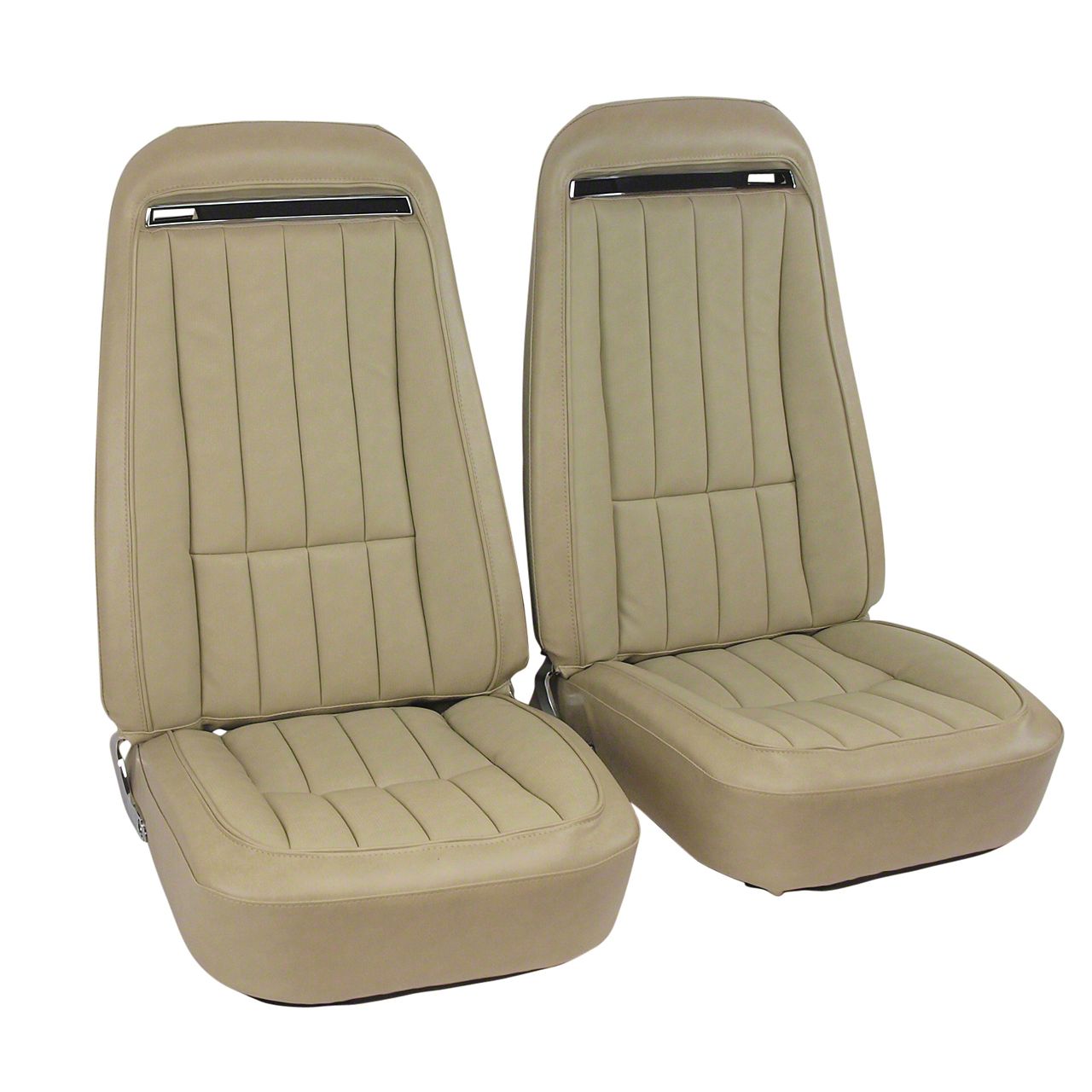 CA Ecklers Complete Seats with Mounted Deluxe OE Style Leather-Like ...