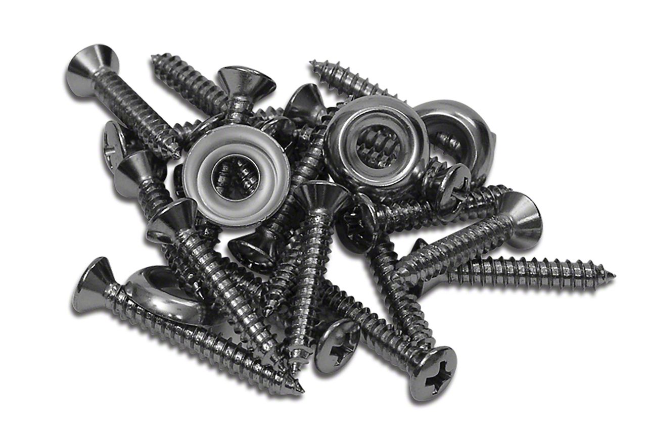 CA Ecklers Door Panel Screws and Washers; 26-Pieces K1061 (58-62 ...