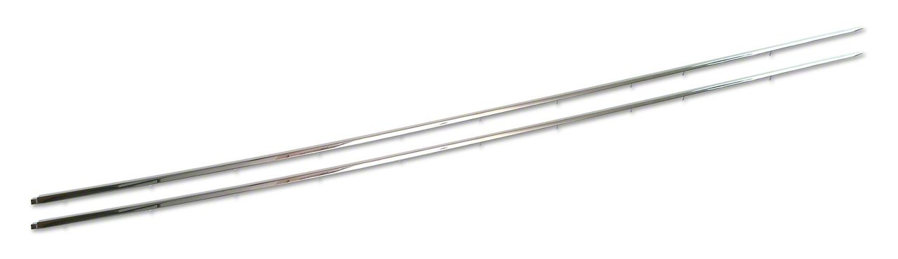 CA Ecklers 1958-1962 Corvette Fender Top Moldings. Polished Stainless ...