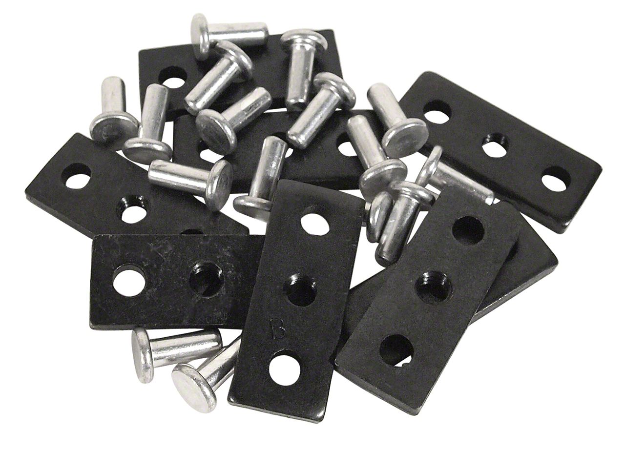 Auto Accessories of America Ecklers Filler Panel Nut Plate and Rivet ...