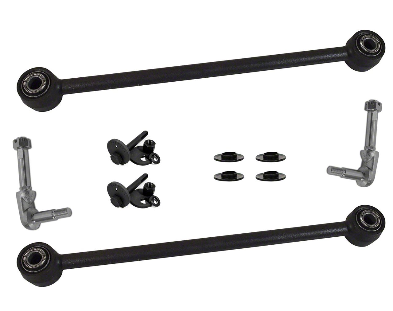 CA Ecklers HD Strut Rod Kit with Eccentric and Shock Mounts 214005 (63 ...