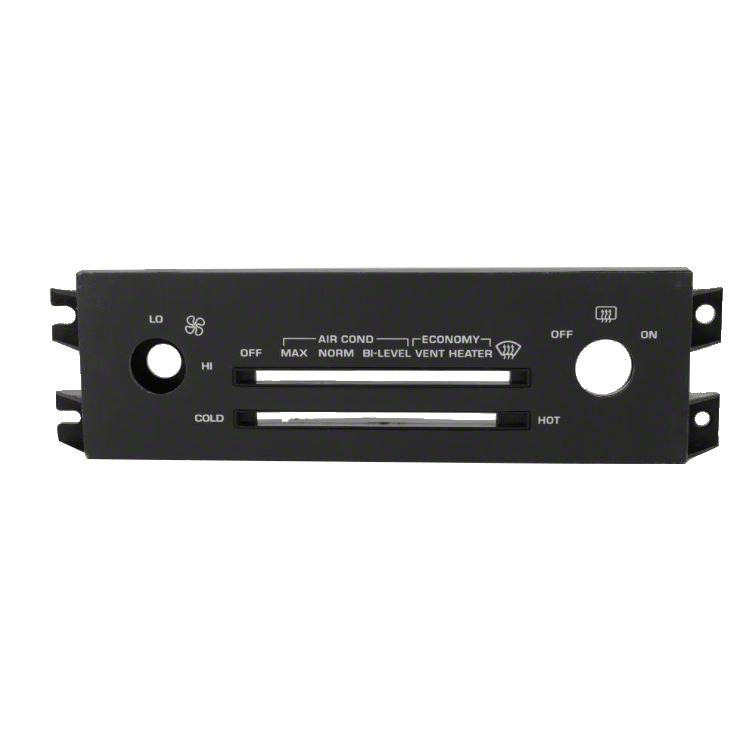 Auto Accessories of America Ecklers Manual Climate Control Face with ...