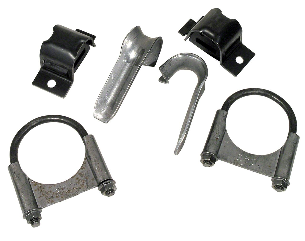 Ecklers Muffler Hanger Kits (78-82 Corvette C3)