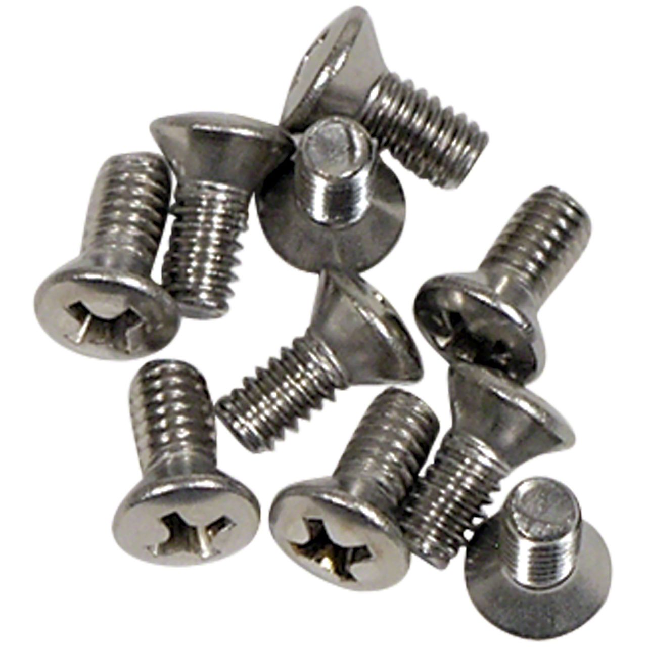 CA Ecklers Soft Top Header Weatherstrip Retainer Screws; 10-Pieces ...