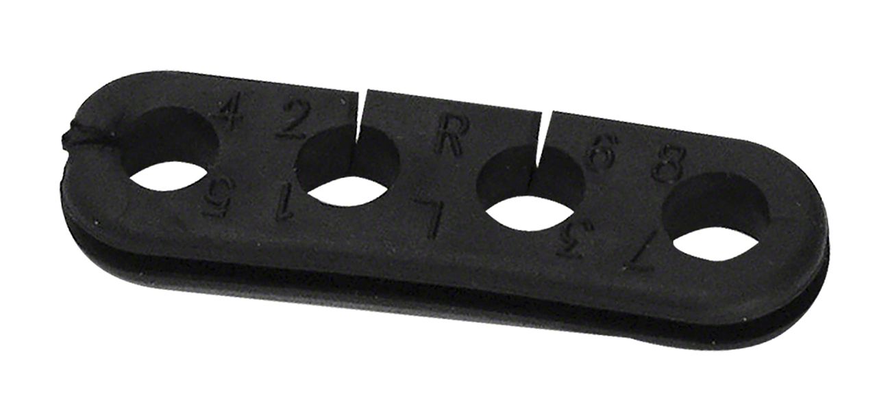 CA Ecklers Spark Plug Wire Holder; Black 0148 (56-74 Corvette C1, C2 & C3)