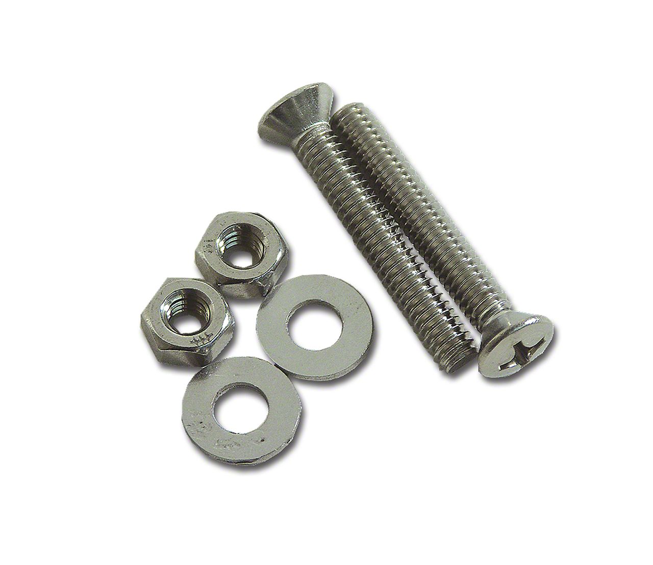 CA Ecklers Steering Column Plate Screws; 6-Pieces K1440 (56-62 Corvette C1)