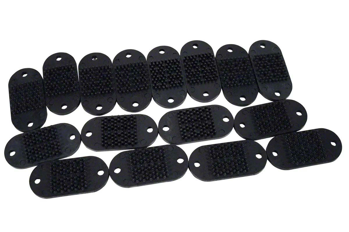 CA Ecklers T-Top Pad Fastener Kit; 16-Piece 23200 (68-77 Corvette C3)