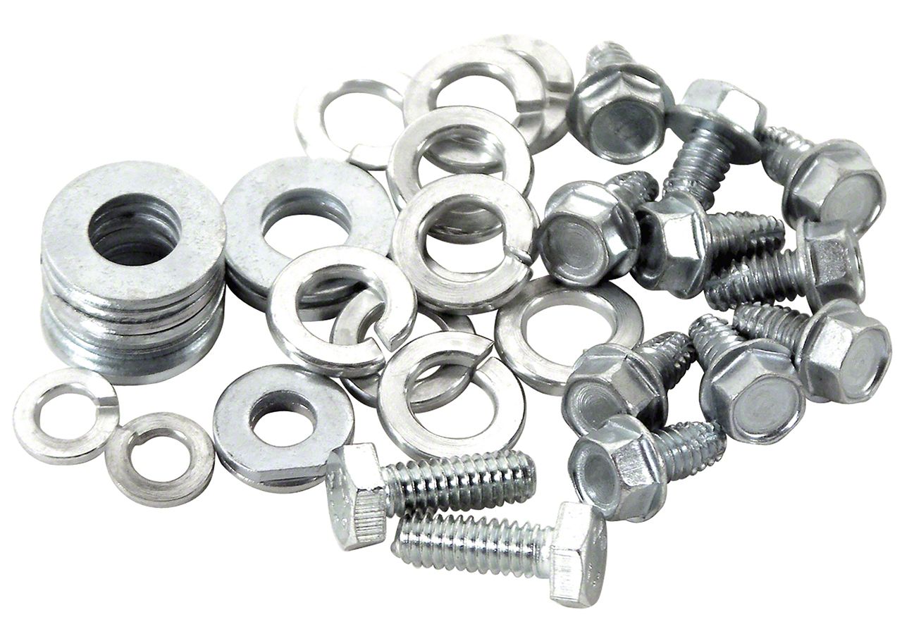 CA Ecklers Top Mount Bracket To Bulkhead Bolts; 36-Pieces K1406 (56-62 ...