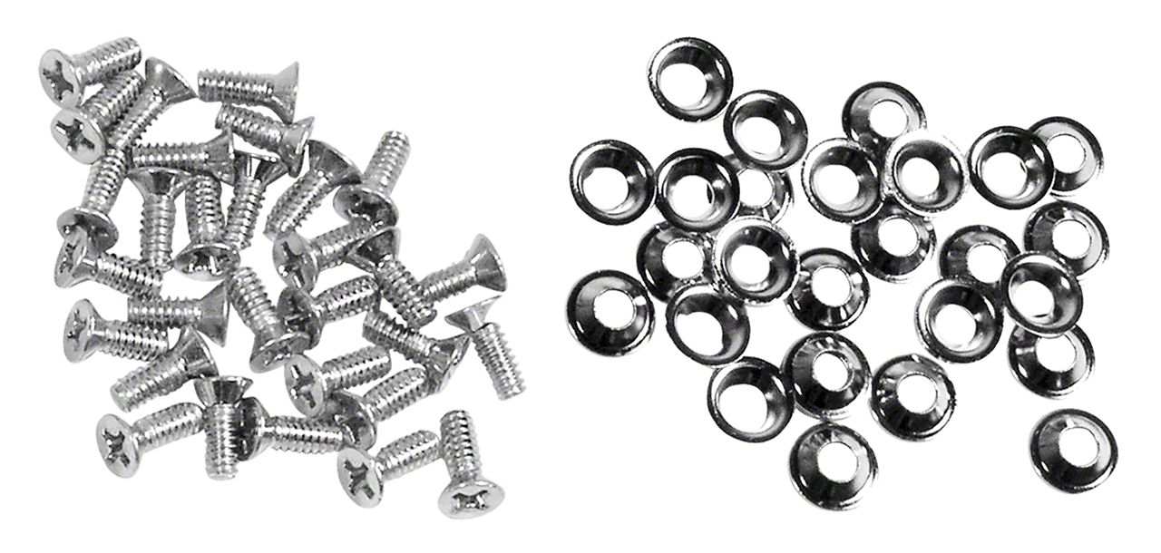 CA Ecklers Top Pad To Frame Screw and Washers; 30-Pieces K1427 (56-62 ...