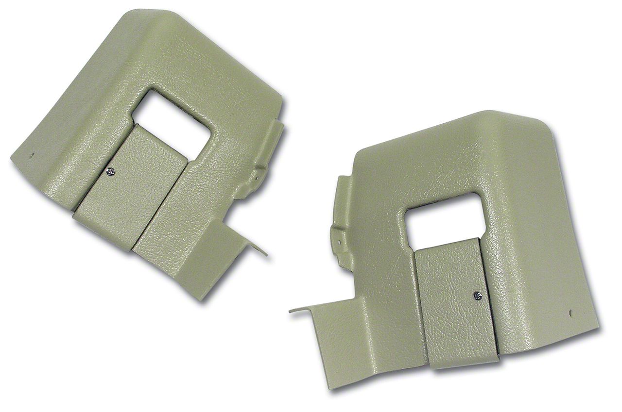 Ecklers ABS Plastic Interior Rear Quarter Panel Extensions (74-77 ...