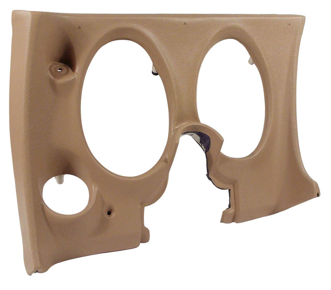 Ecklers ABS Plastic Lower Dash Pad; Driver Side (71-73 Corvette C3; 74 ...