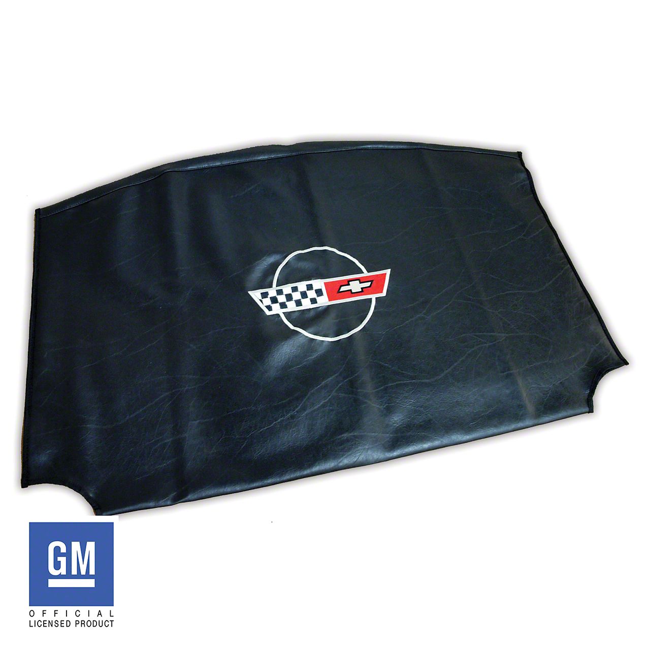 CA Ecklers Embroidered Top Bag with 84-90 C4 Logo; Black 41618 (84-93 ...