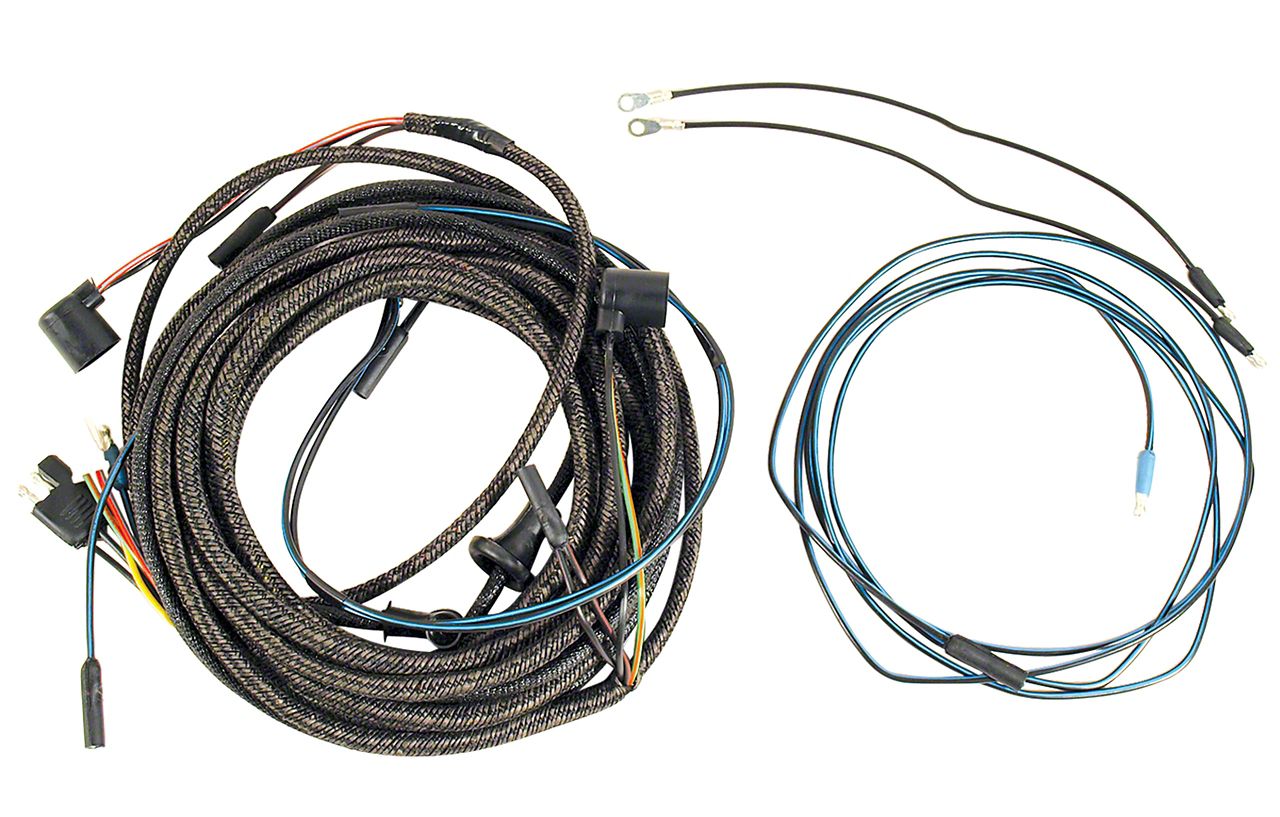 CA Ecklers Tail Light Wiring Harness with Boots MA10080 (1966 Mustang ...