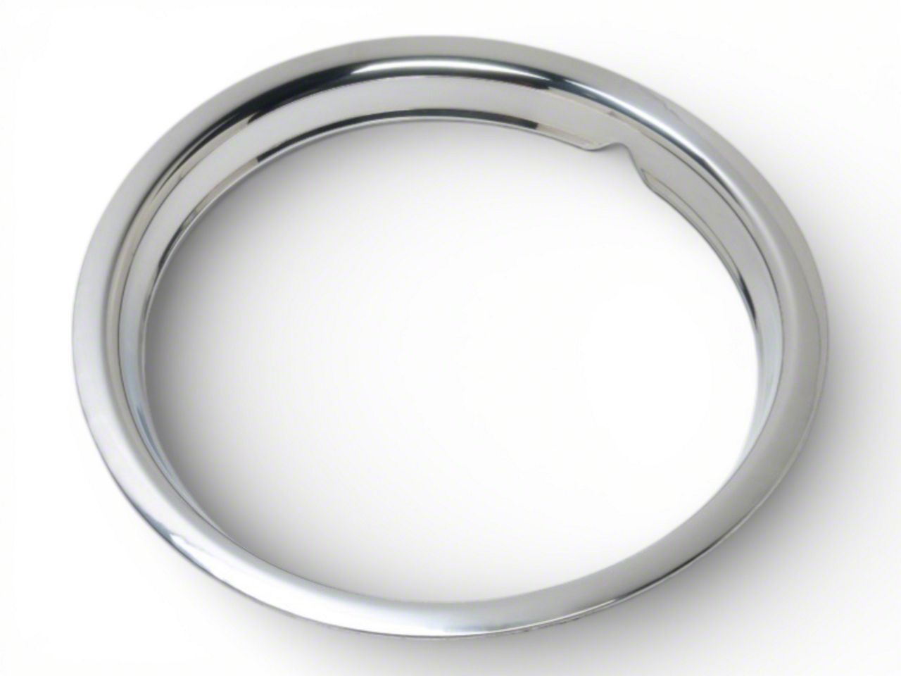 Ecklers 15-Inch Rally Wheel Trim Ring; 1-1/2-Inch Deep; Stainless Steel ...