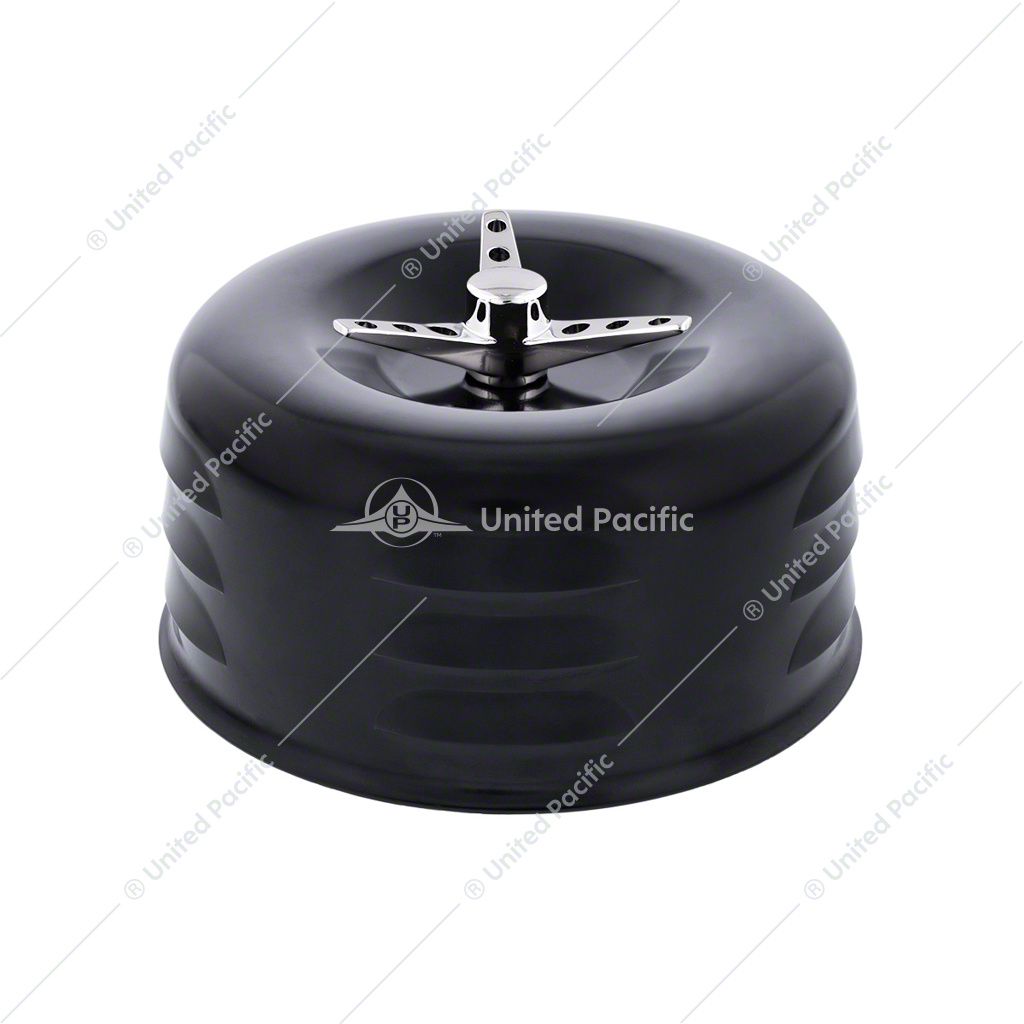 Ecklers 4-Inch Round Short Neck Louvered Air Cleaner with 3-Wing Screw ...