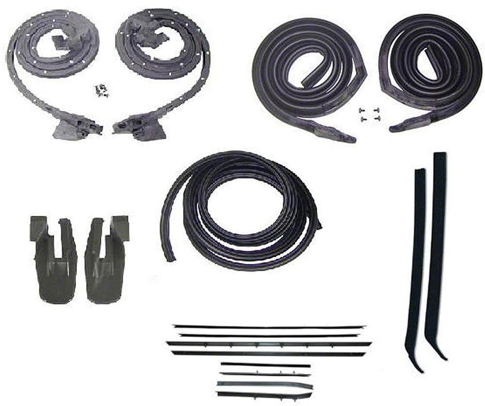 Ecklers Coupe Body Weatherstrip Kit, With Replacement WindowFelt, For ...
