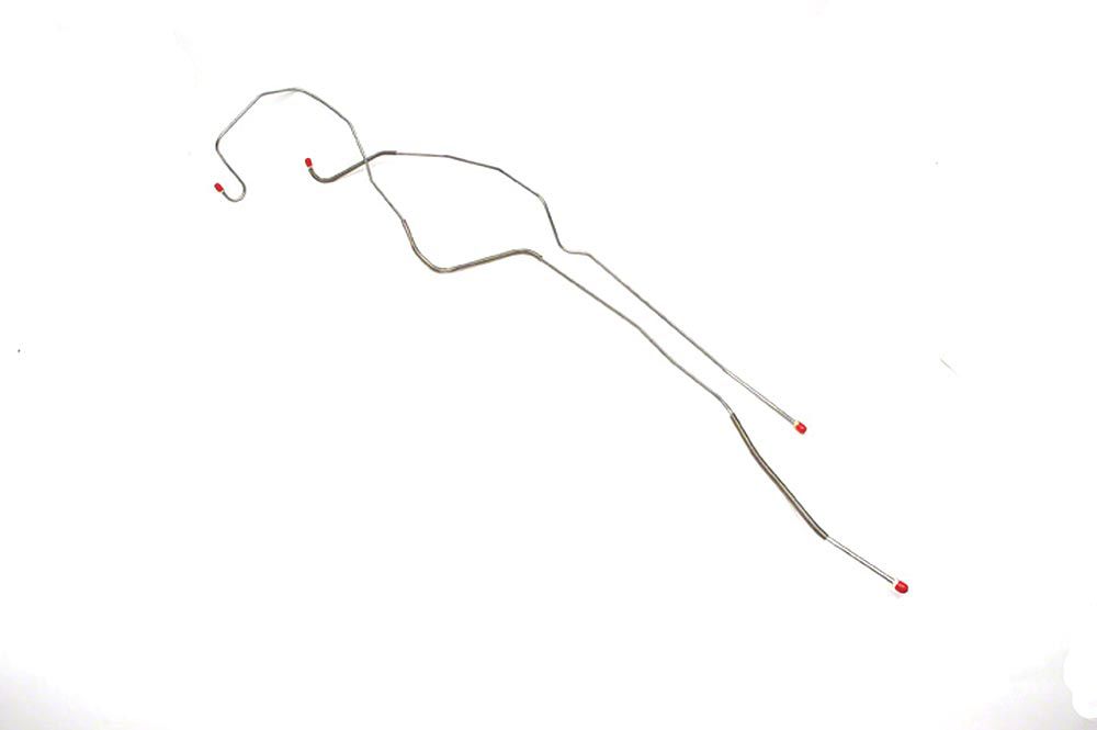 Ecklers Brake Line Set, Front To Rear, Steel, 2-Piece, Disc Conversion ...