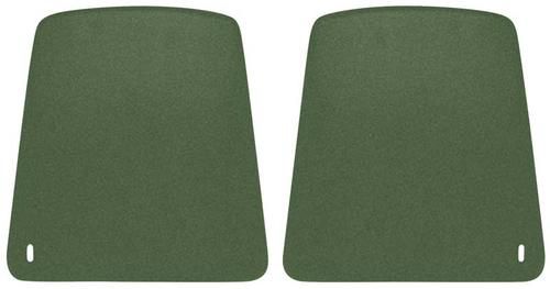 Ecklers Bucket Seat Back Panels; Dark Green (69-70 Camaro)