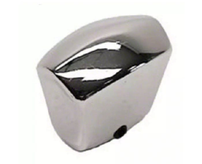 Ecklers Seat Track Adjustor Knob; Chrome (67-70 Camaro)