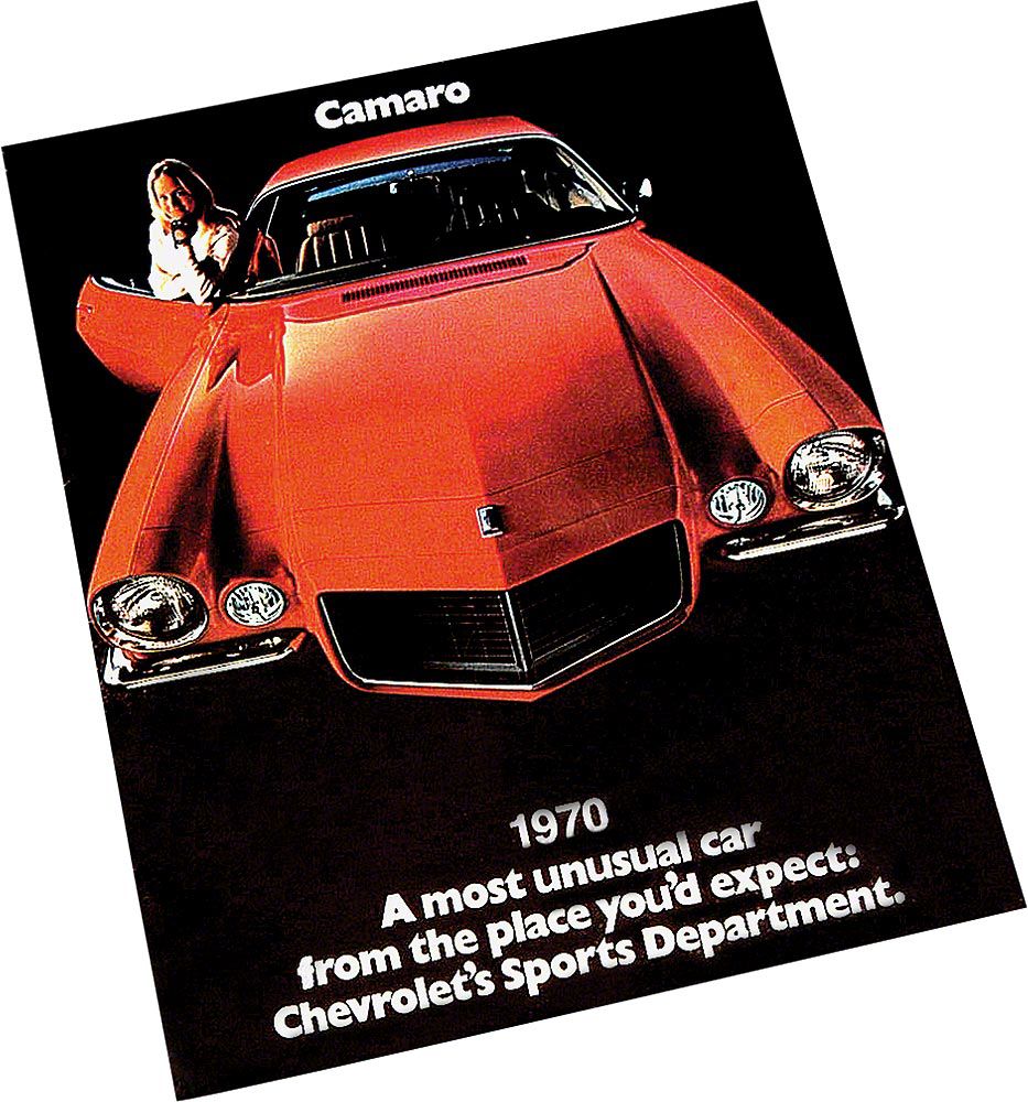 Ecklers 1970 Camaro Color Sales Brochure