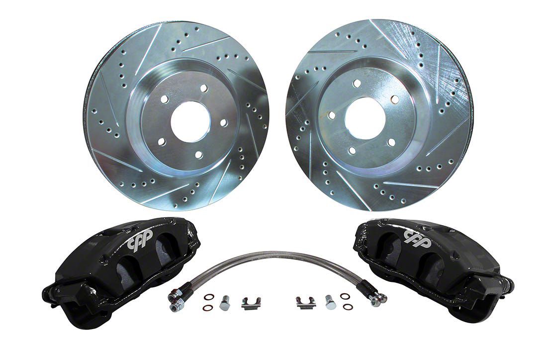 Ecklers Corvette Style Front Disc Brake Kit for CPP CS Series Spindles ...