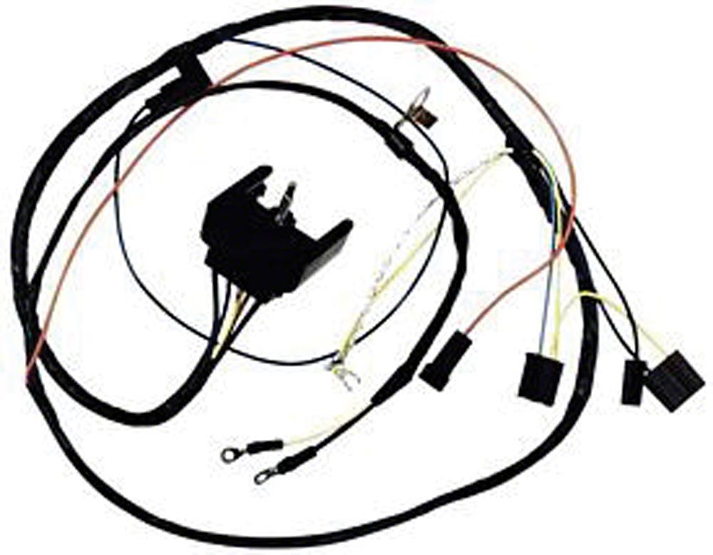 Ecklers Engine Wiring Harness V8 w Gauges 1968