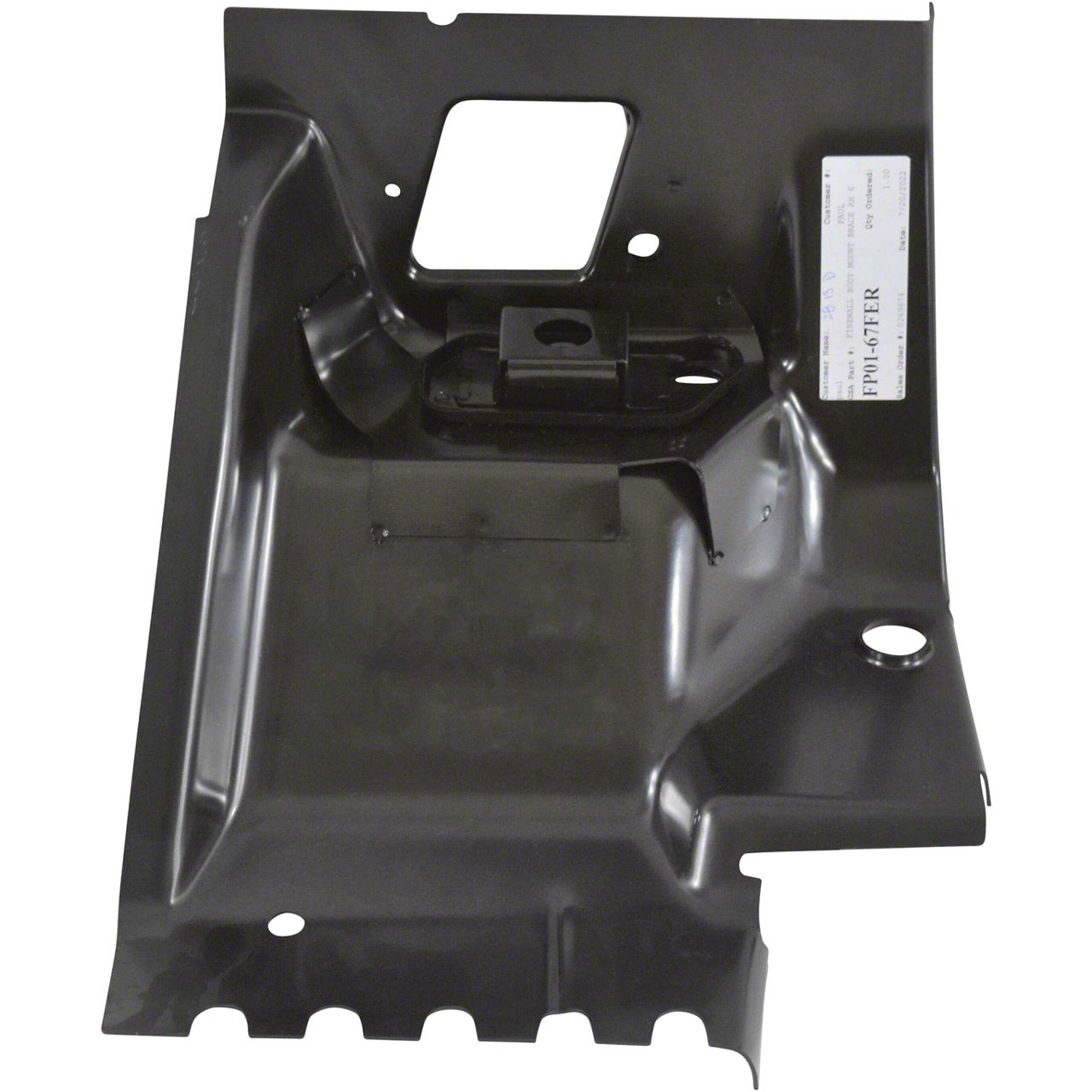 Ecklers Firewall Body Mount Brace; Passenger Side (67-69 Camaro)
