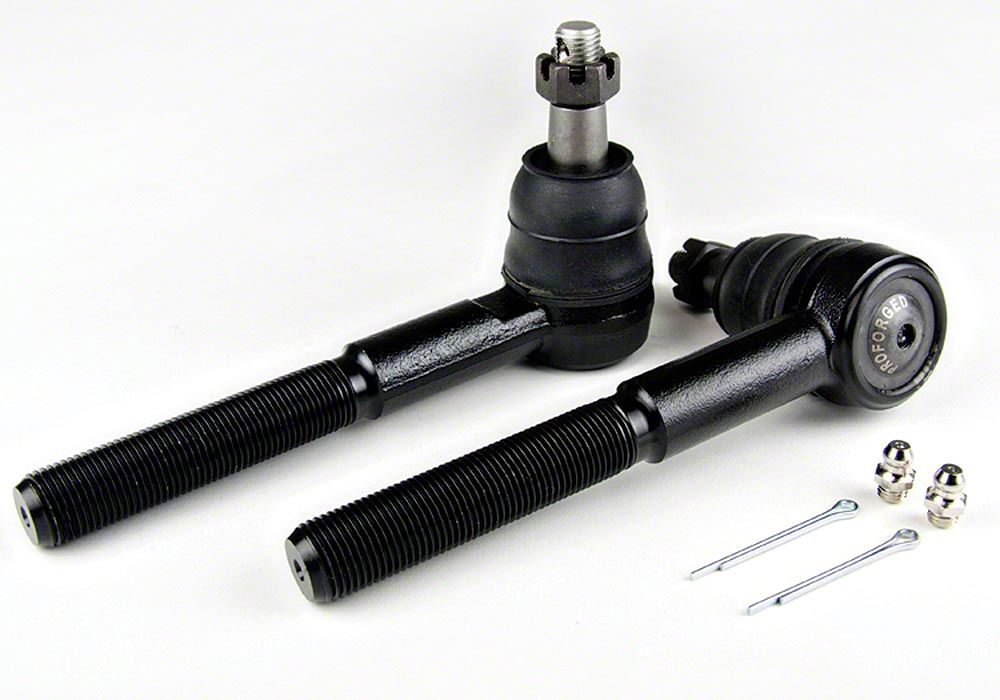 Ecklers Front Taller Tie Rod End; Outer; Greasable Design (68-69 Camaro)