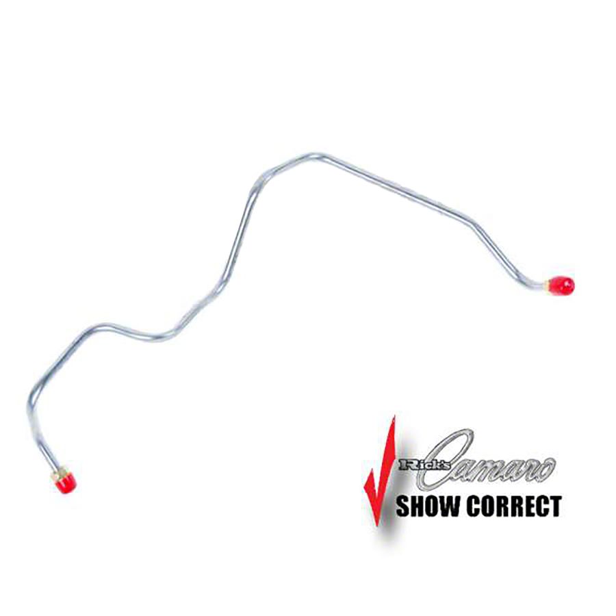Ecklers Fuel Line, Tank To Pump, Carbureted, 3/8 Inch, Steel (82-86 Camaro)
