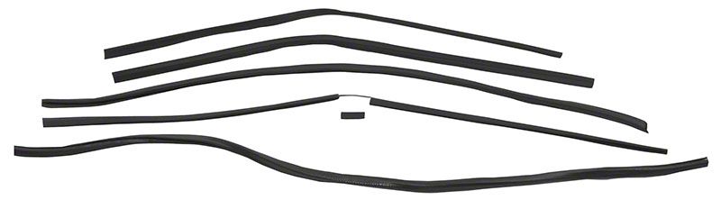 Ecklers Headliner Molding Set; 6-Pieces (1968 Camaro)