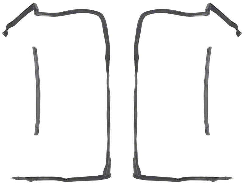 Ecklers Hurst T-Top Weatherstrip Set (1978 Camaro w/ T-Top)
