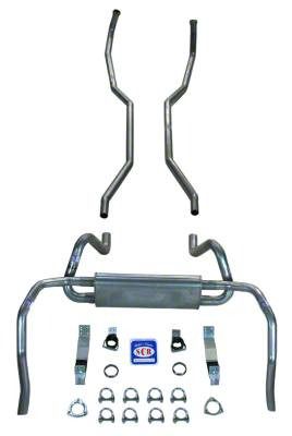 Ecklers Manifold-Back Dual Exhaust System with Stock Transverse ...