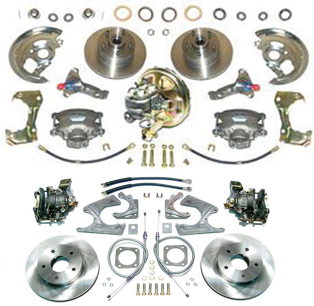 Ecklers Power Disc Brake Conversion Kit, Complete, 4-Wheel (67-69 Camaro)