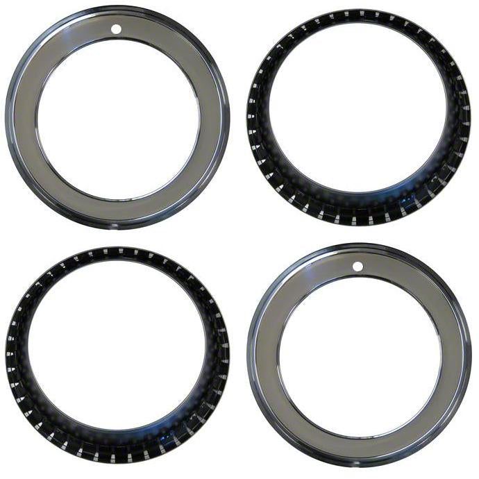 Ecklers Rally Wheel Trim Rings for 15x7 Wheels (67-81 Camaro)