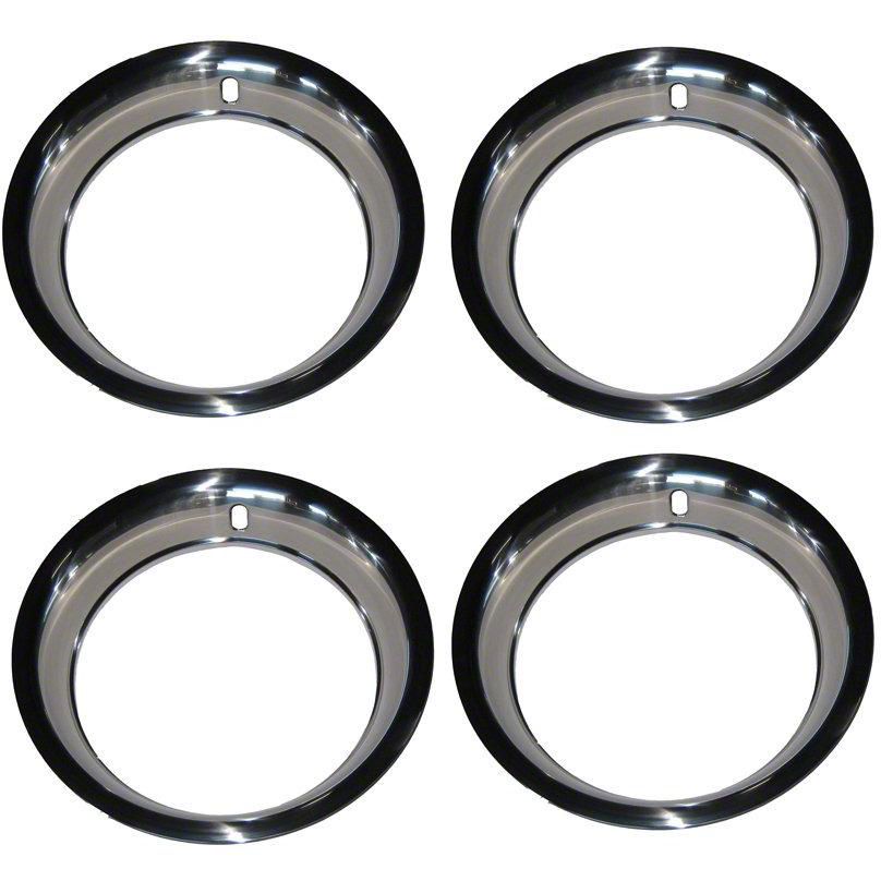Ecklers Rally Wheel Trim Rings for 15x8 Wheels (67-81 Camaro)