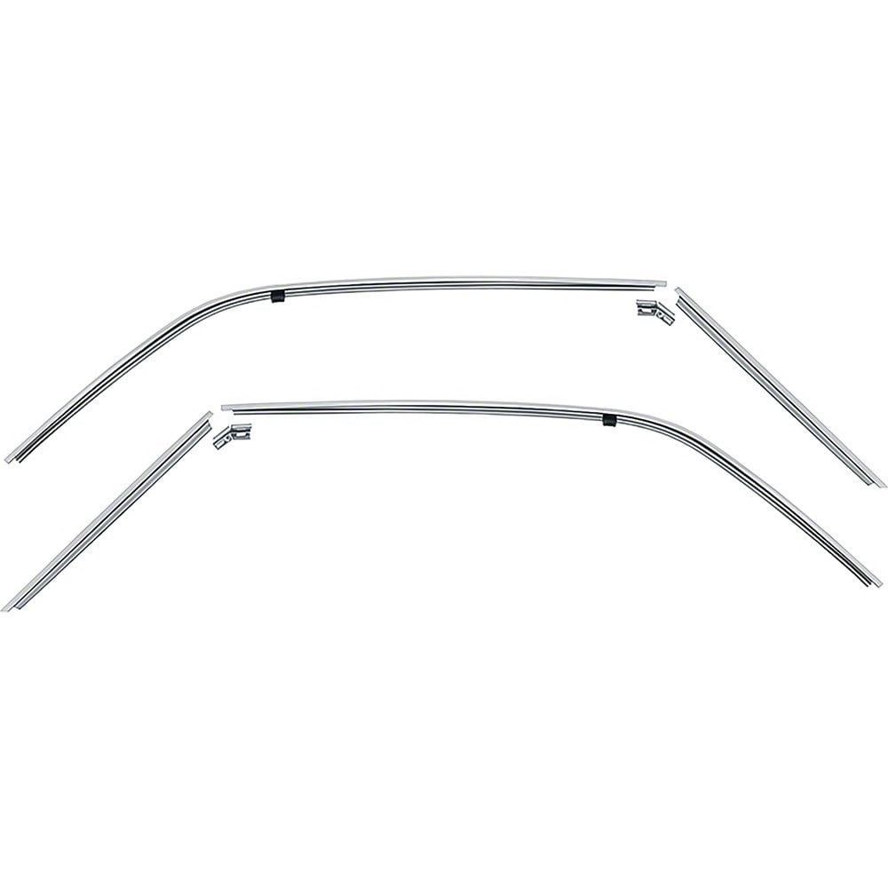 Ecklers Roof Rail Weatherstrip Channel and Retainer Set (1967 Camaro Coupe)