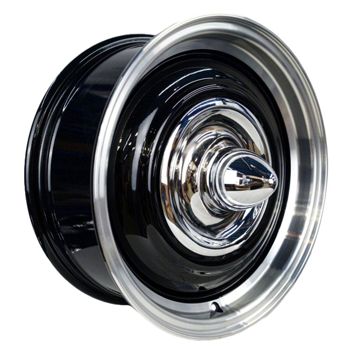 Ecklers Smoothie Wheel Bullet Style Cap; Chrome