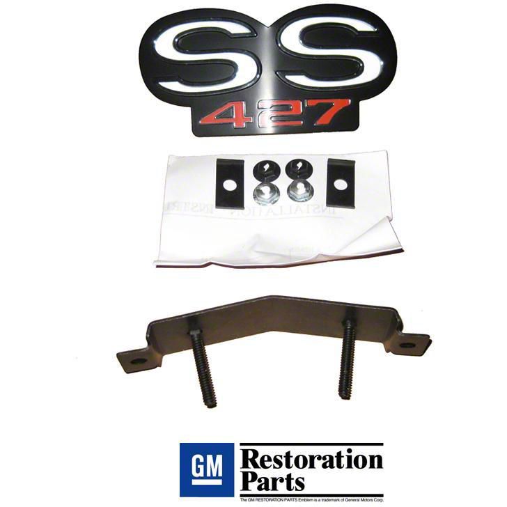 Ecklers SS 427 Grille Emblem (1968 Camaro, Excluding RS)