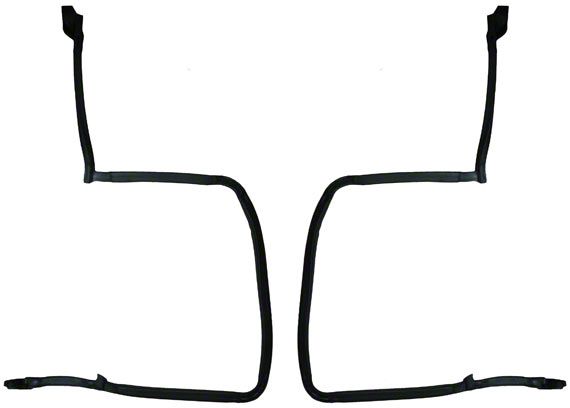 Ecklers T-Top Roof Weatherstrip Seals (78-81 Camaro w/ Fisher T-Tops)