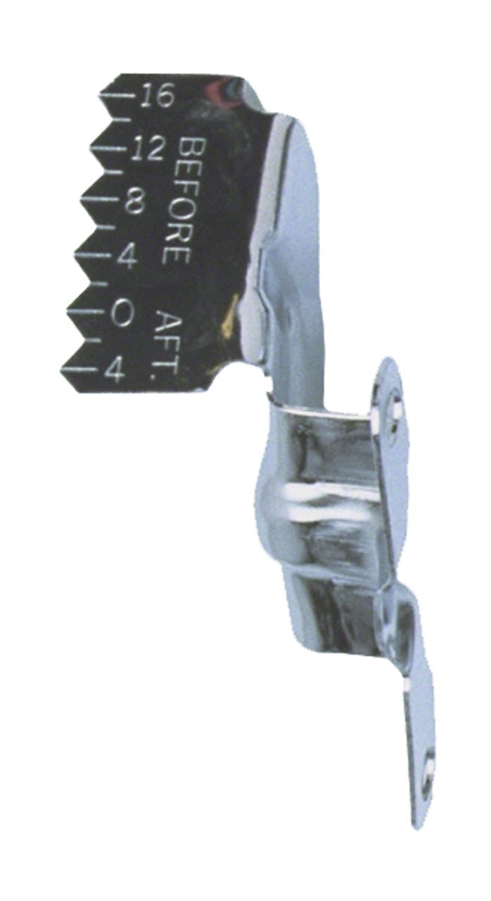 Ecklers Timing Tab; Chrome (67-69 Big Block V8 Camaro)