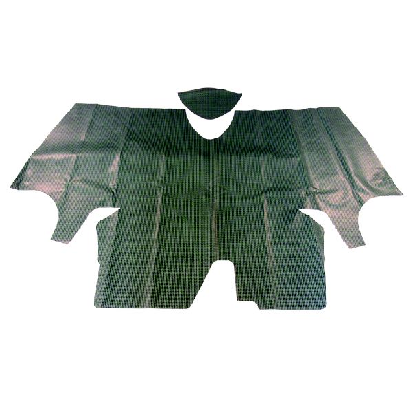 Ecklers Trunk Mat; Green Houndstooth (70-71 Camaro)