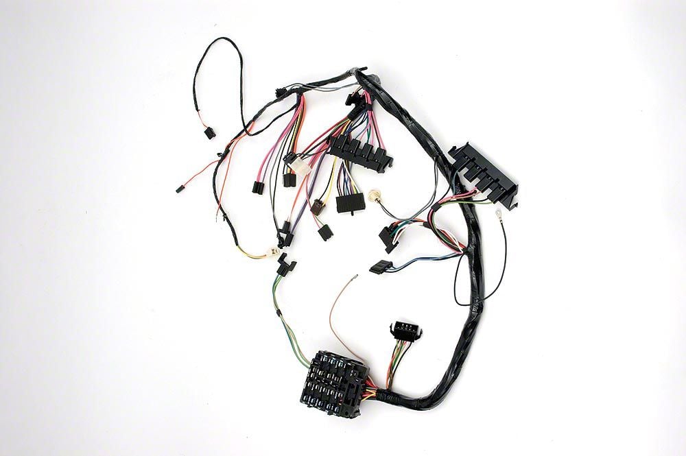 Ecklers Under Dash Main Wiring Harness, For Cars With Manual Transmission Console Shift, Warning ...