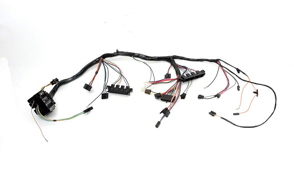 Ecklers Under Dash Main Wiring Harness, For Cars With Manual Transmission Console Shift, Warning ...