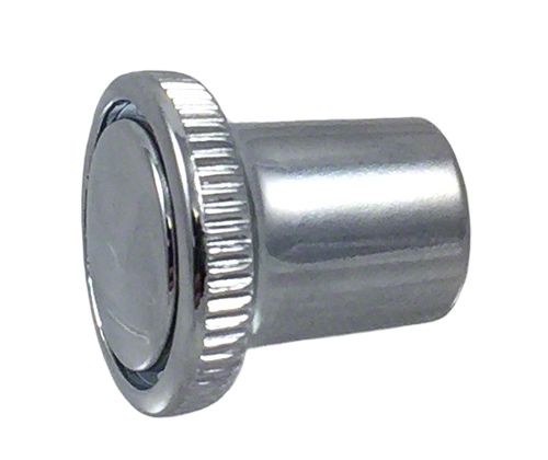 Ecklers Vent Cable Knob; Chrome (70-72 Camaro)