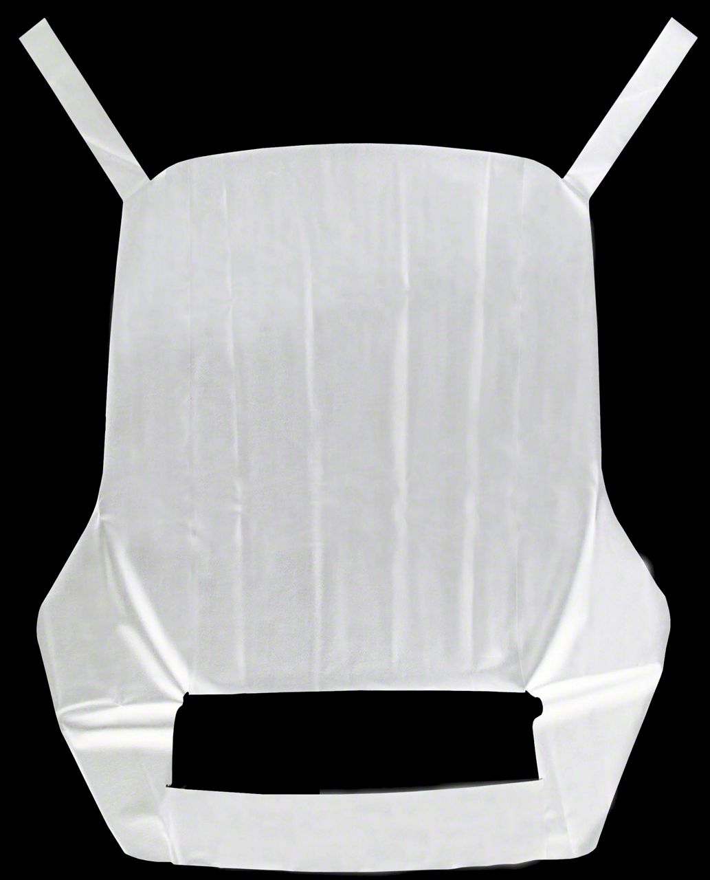 Ecklers Vinyl Top; Satin White Levant (67-68 Camaro Coupe)