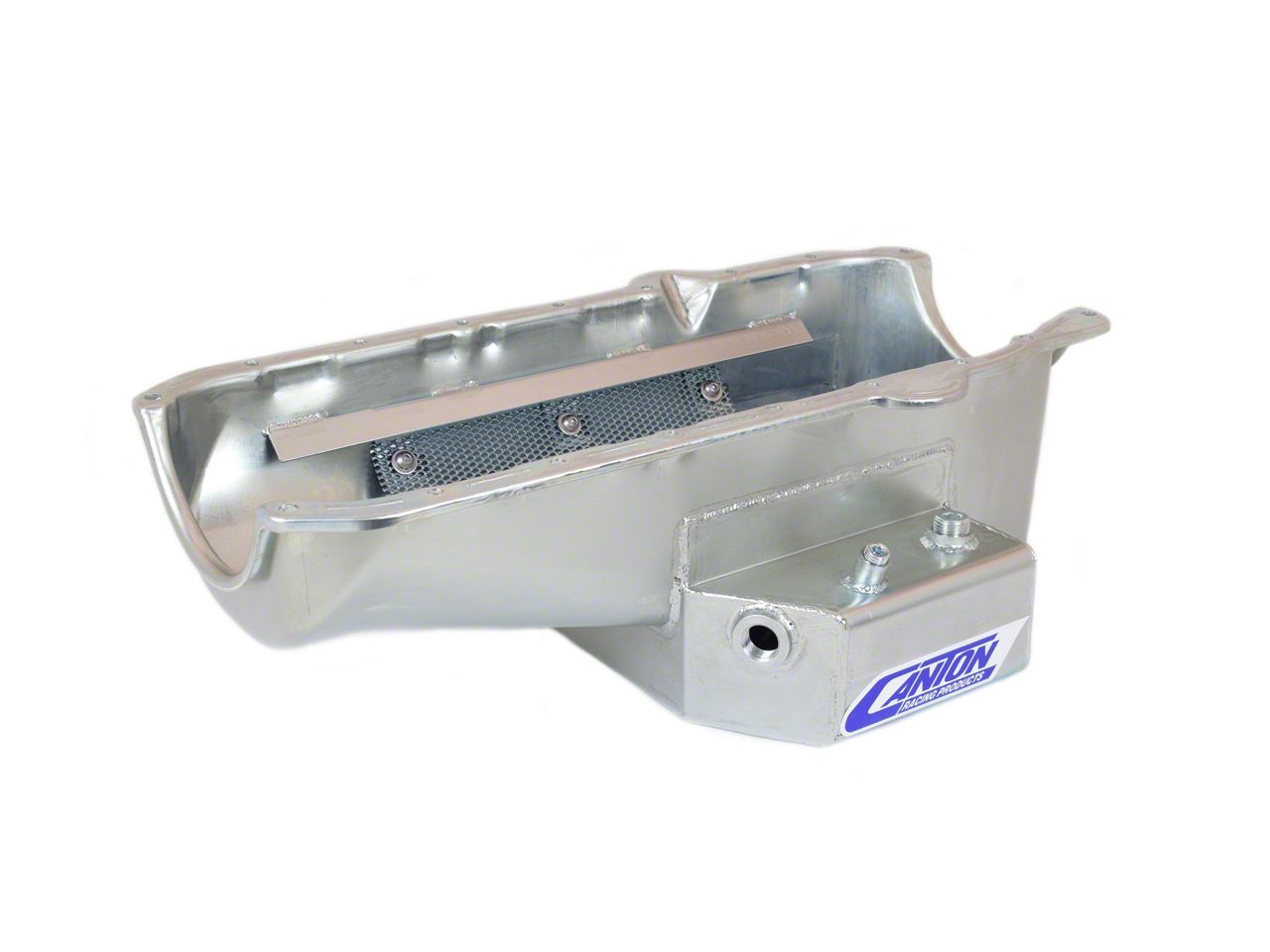 Canton Ecklers 1986+ Small Block Chevy Road Race Oil Pan; Zinc Plated ...