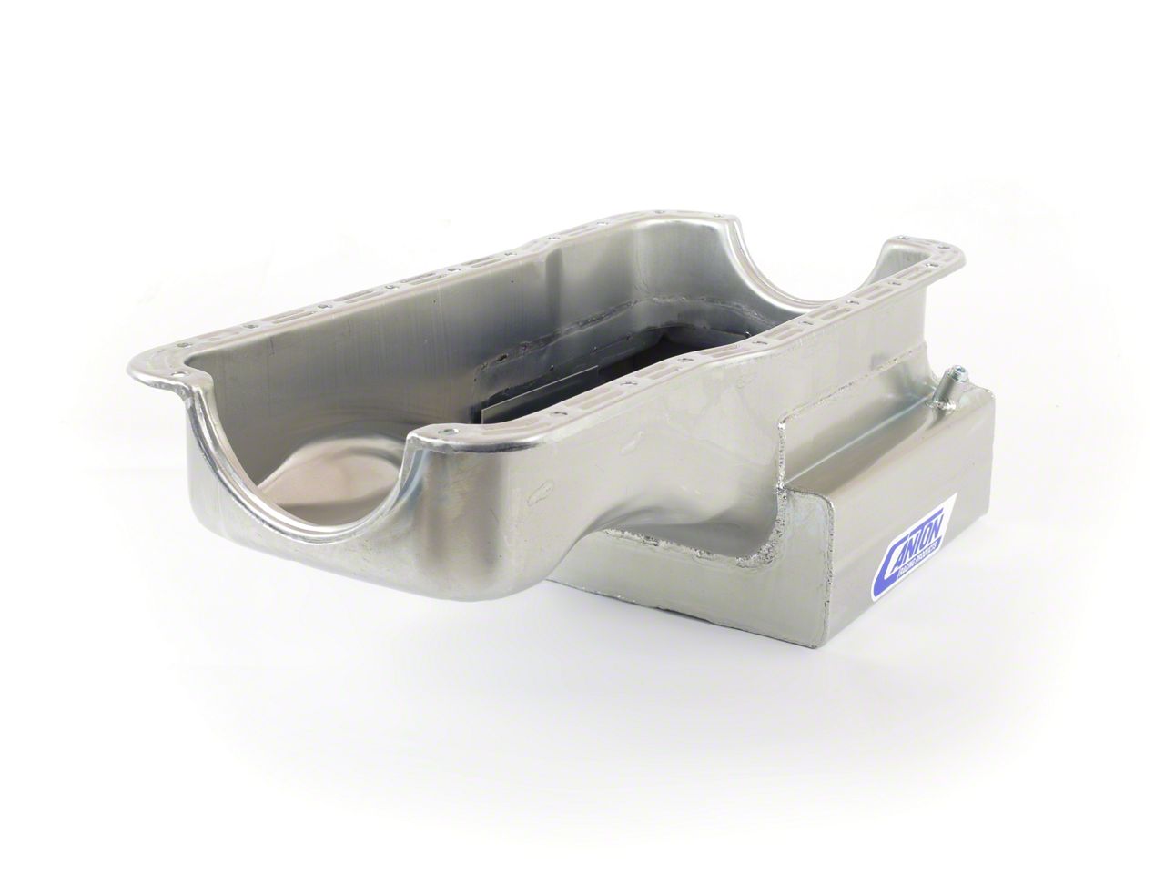 Canton Ecklers 351W Front Sump 12-Inch Wide Road Race Oil Pan; Zinc ...