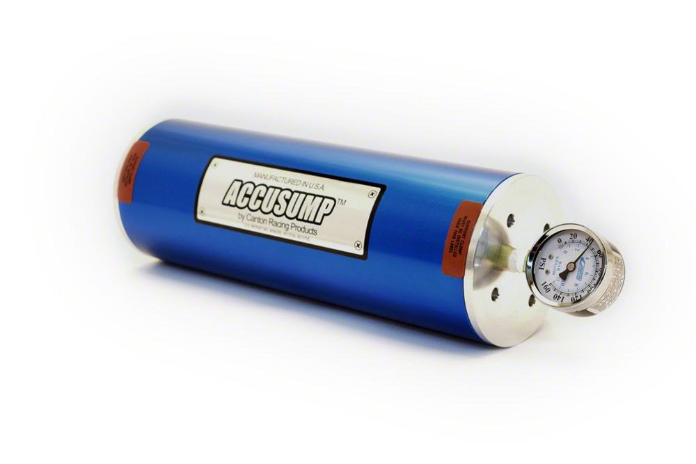 Canton Ecklers Accusump Oil Accumulator without Shut-Off Valve; 2-Quart ...